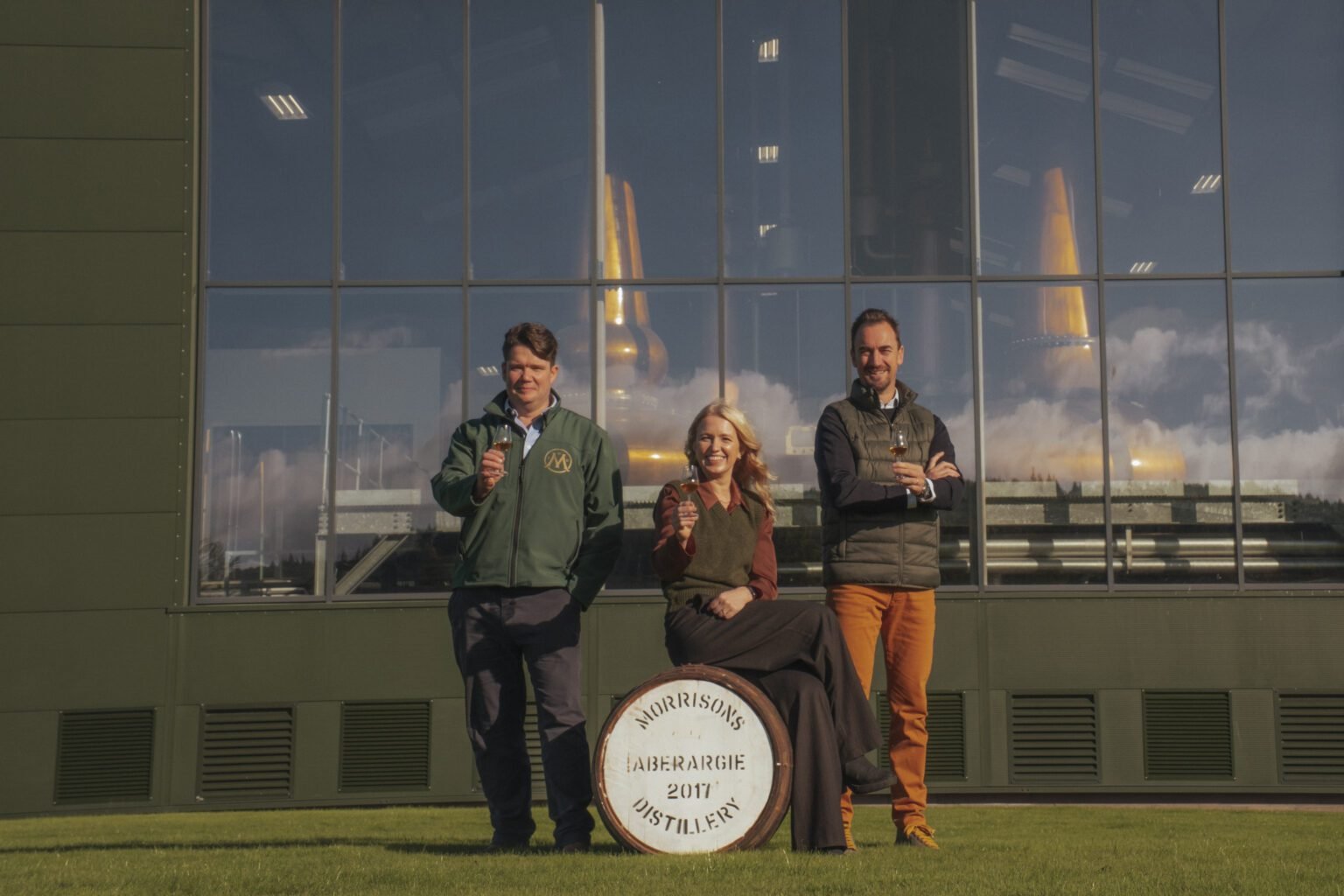 Aberargie marks 100-day countdown to first single malt launch - Larder ...